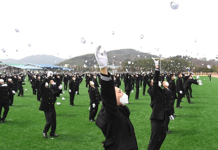 Joy after basic training